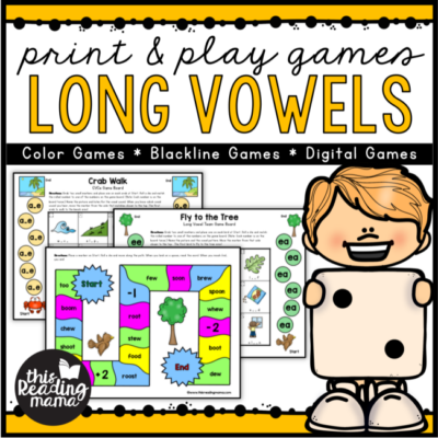 Print and Play Long Vowel Games